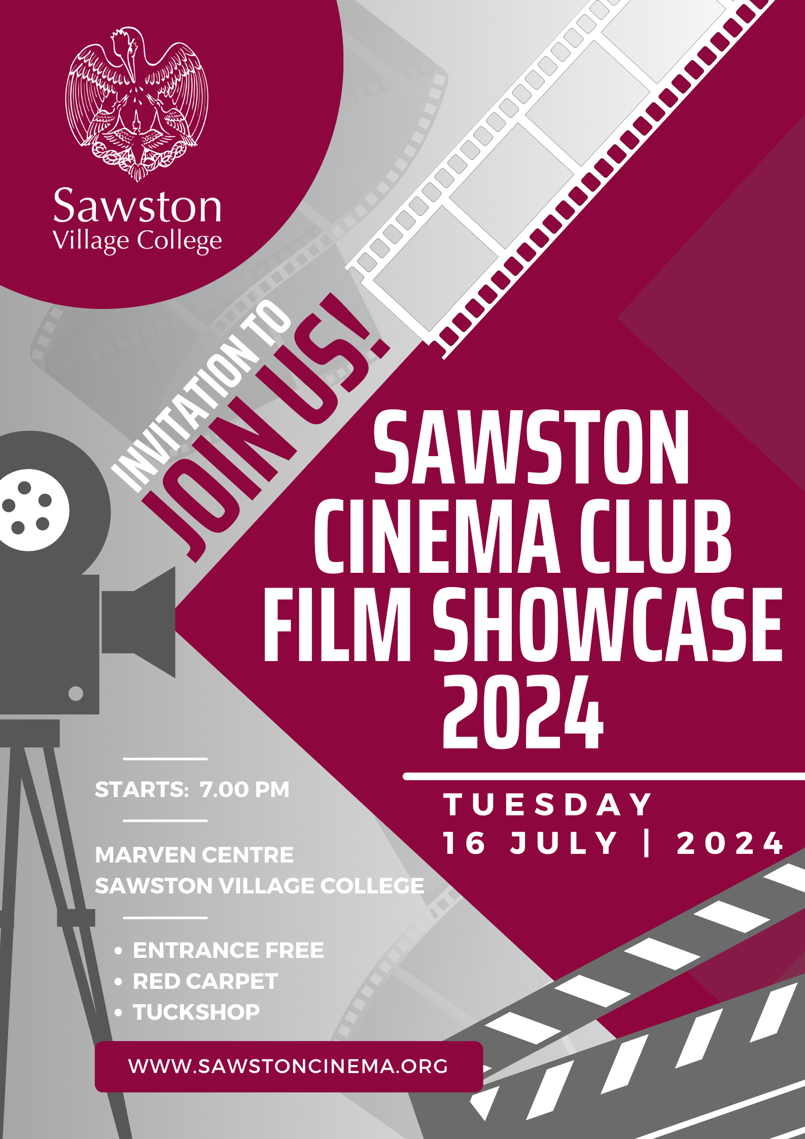 What’s On | Sawston Cinema